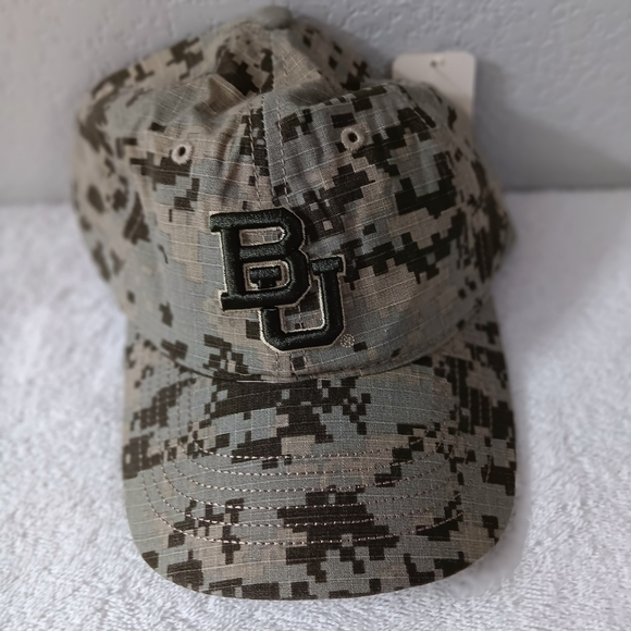NCAA | Accessories | Baylor University Bu Military Army Camo Adjustable ...
